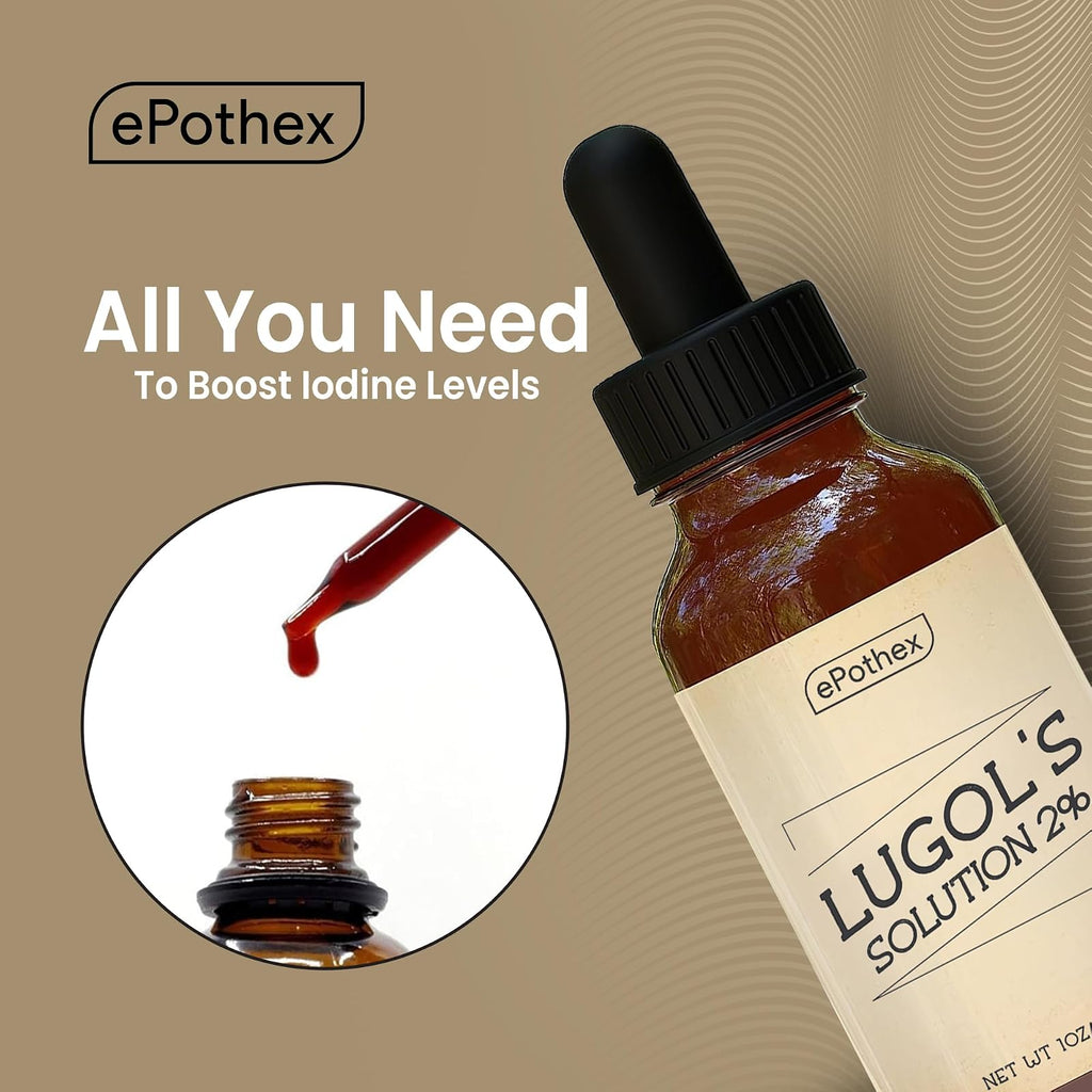 2 oz dropper bottle of iodine