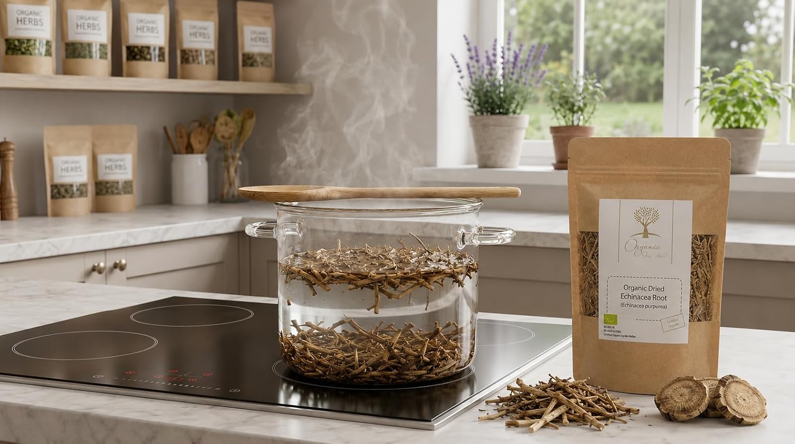 2 oz echinacea root for wellness