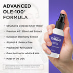 2 oz elderberry throat spray bottle