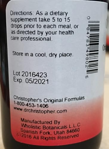 2 oz glycerine extract supplement