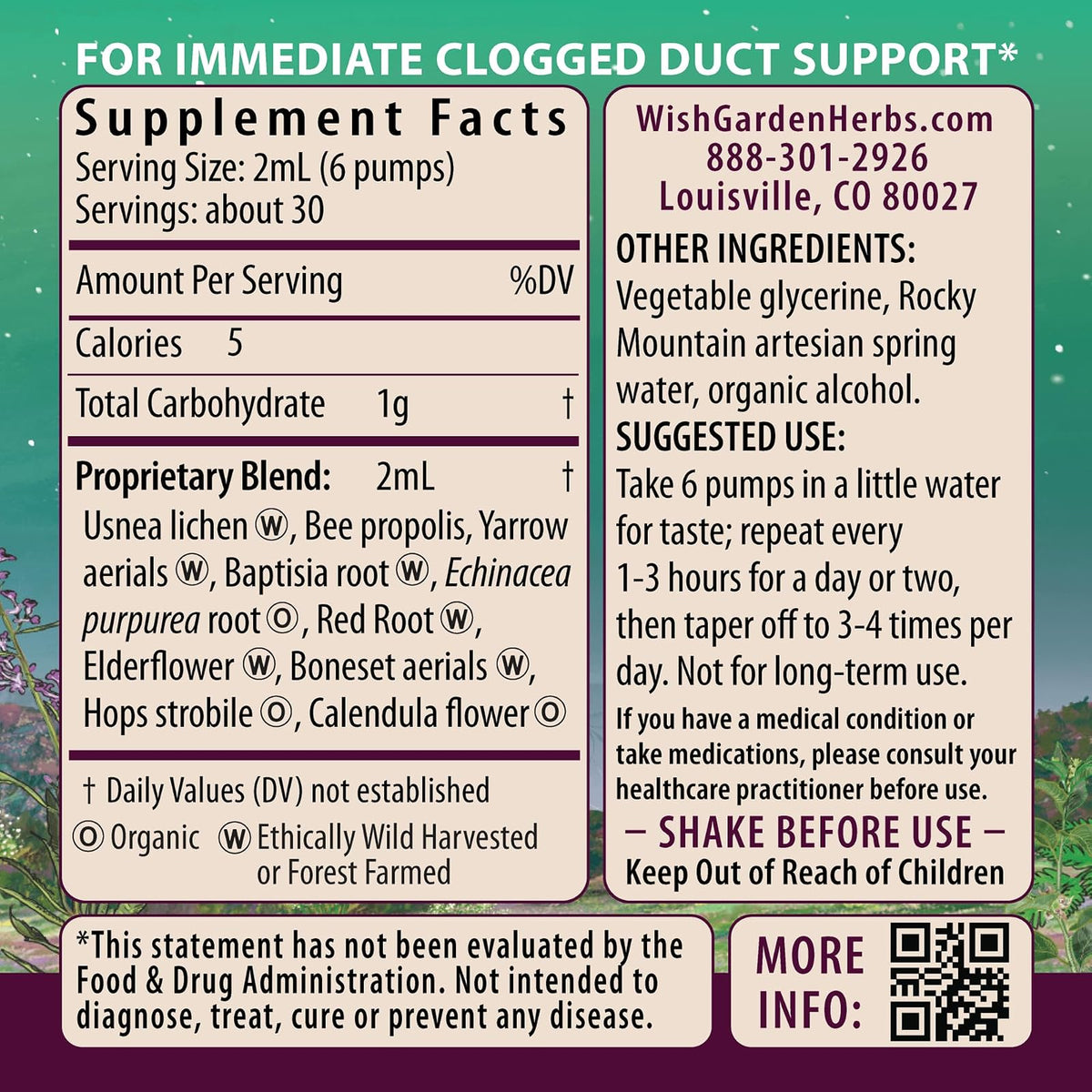 2 oz herbal tea for lactation