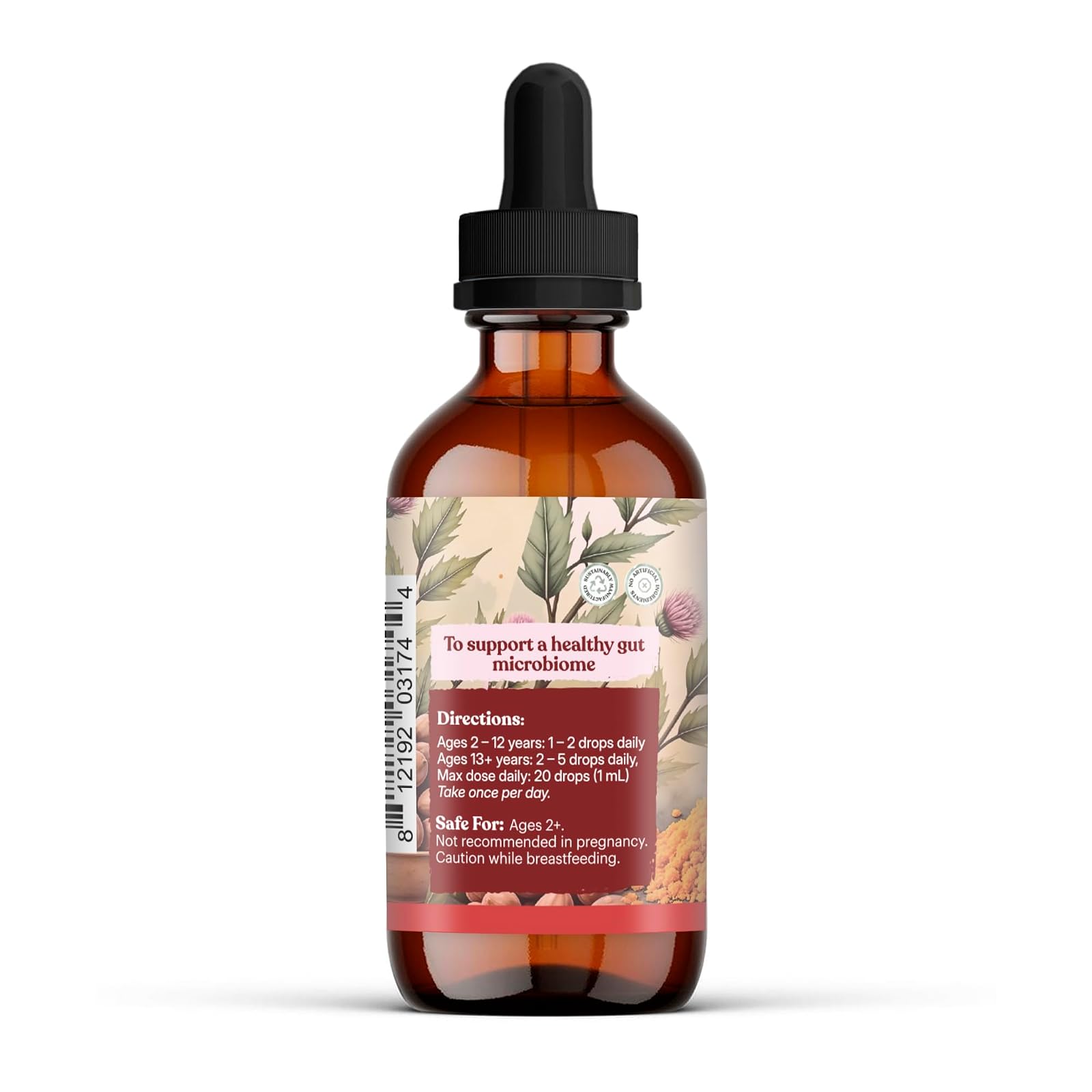 2 oz herbal tincture for wellness