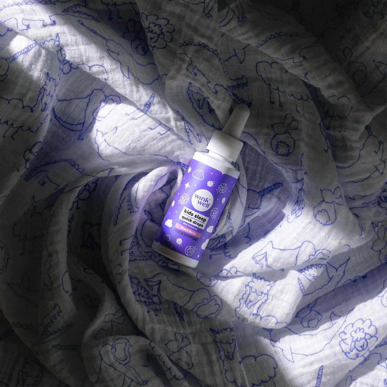 2 oz kids melatonin bottle