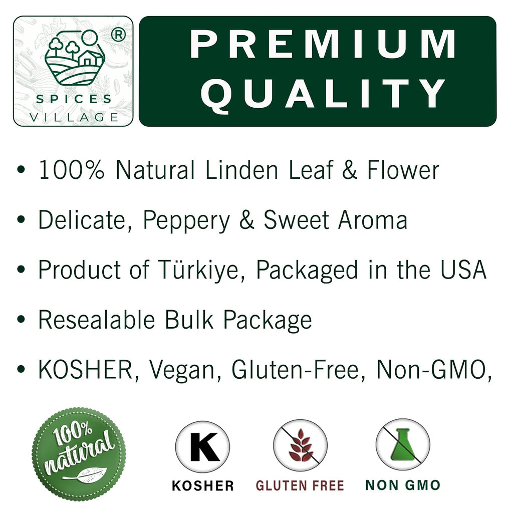 2 oz linden flower tea bulk