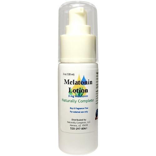 2 oz melatonin cream for restful nights
