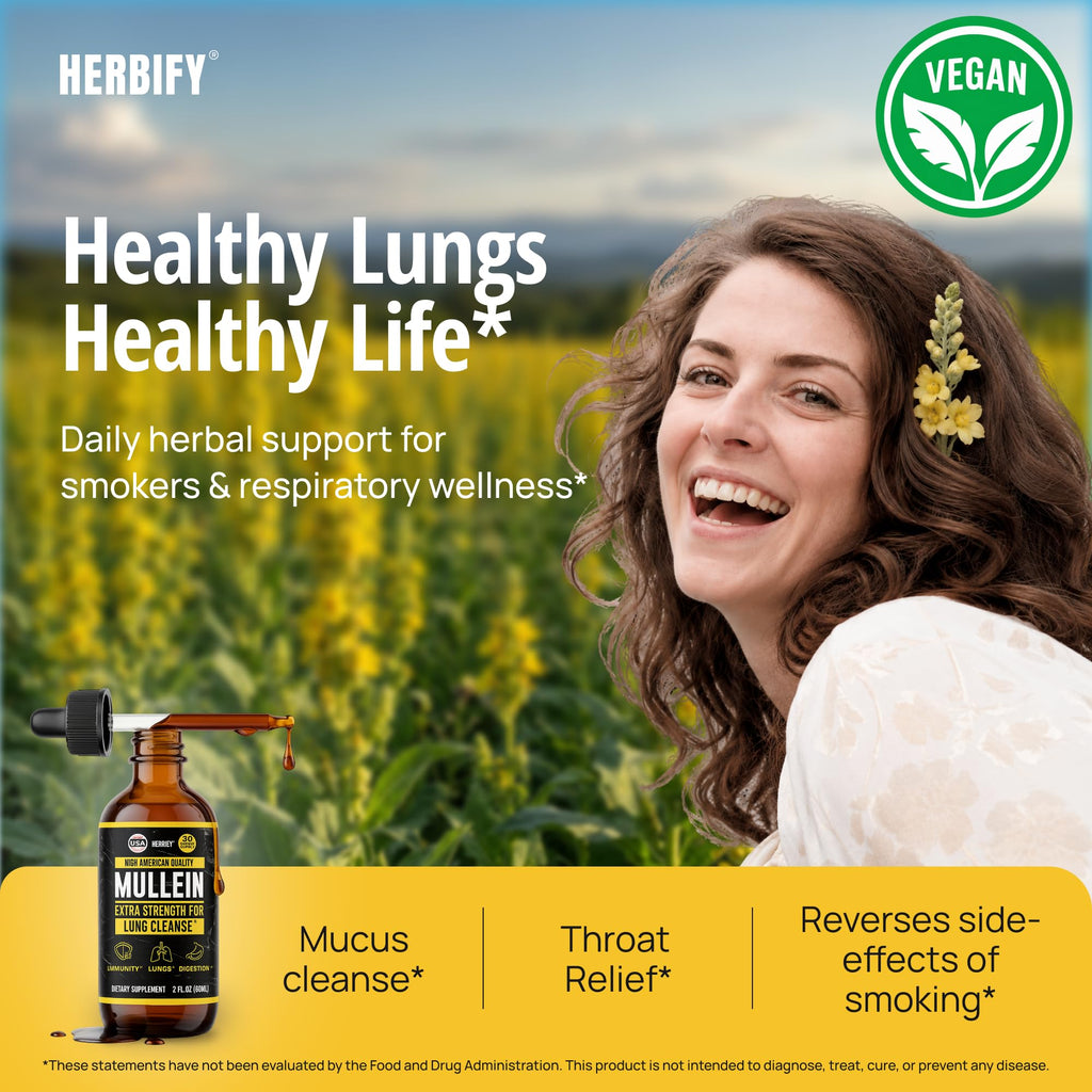 2 oz mullein extract for easy use