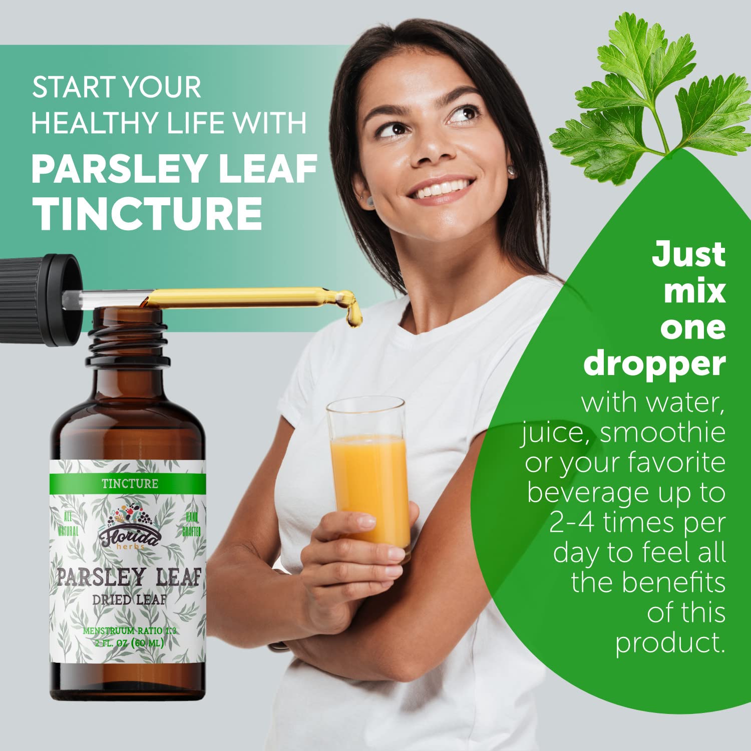 2 oz parsley tincture for recipes