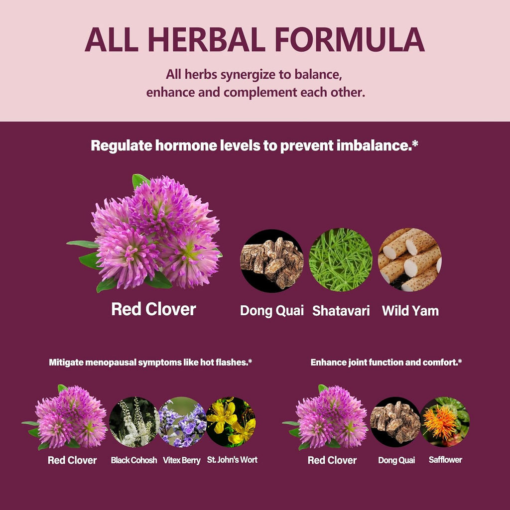 2 oz Red Clover extract for women
