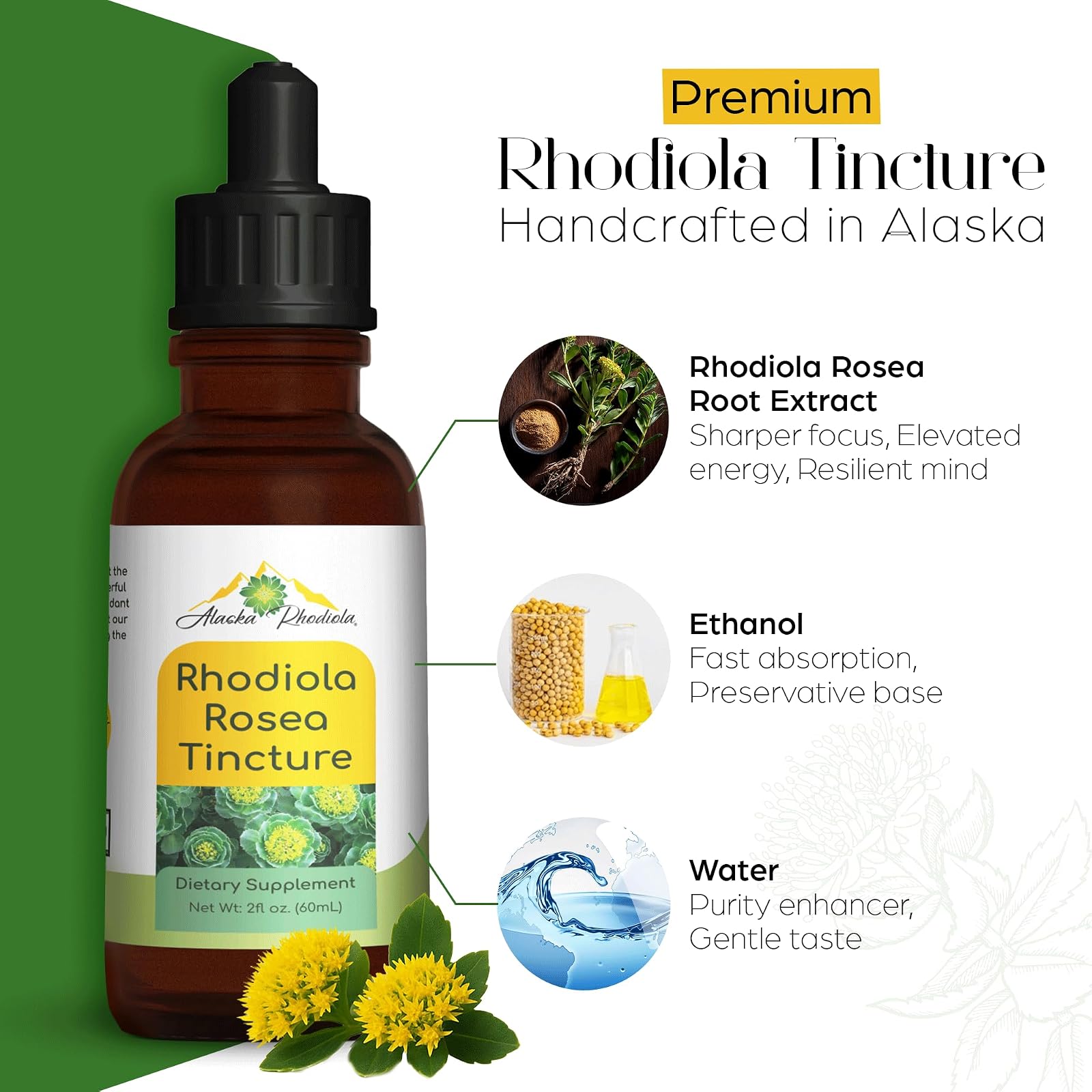 2 oz rhodiola tincture for mood support
