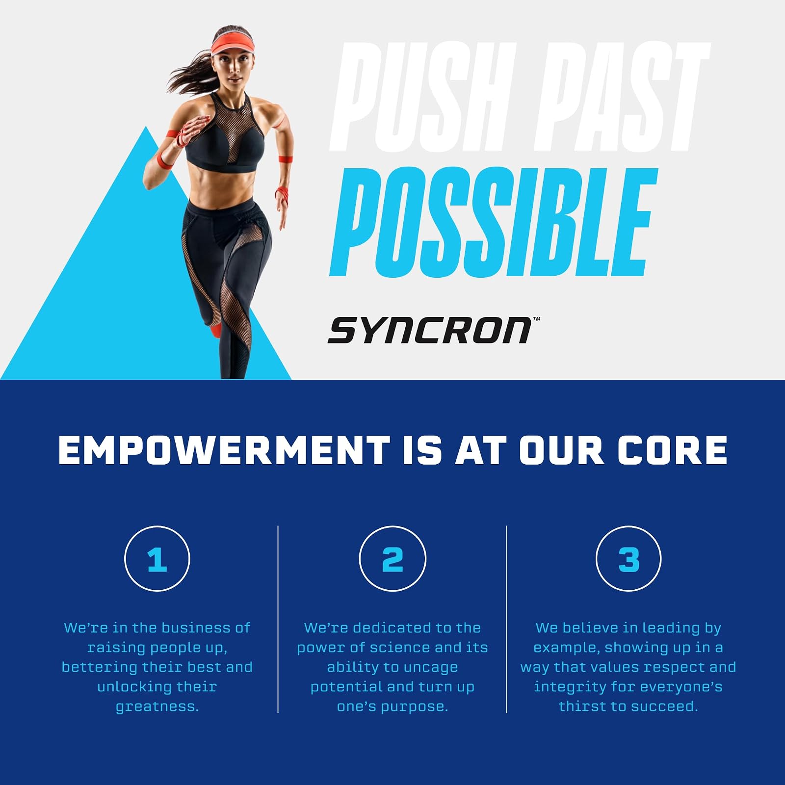 2 oz Syncron pre-workout for workouts