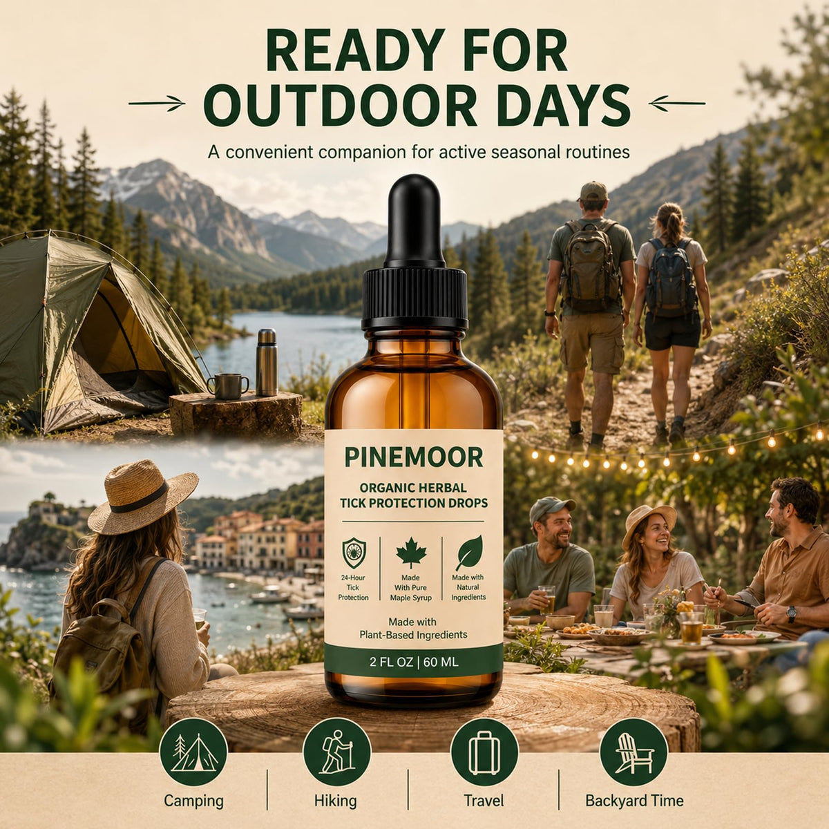 2 oz tick repellent solution