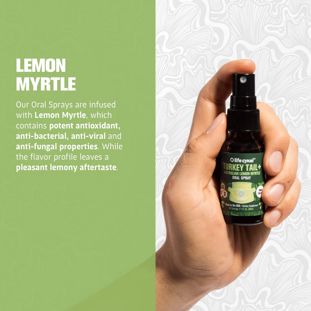 2 oz turkey tail mushroom spray