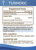 2 oz turmeric extract for inflammation