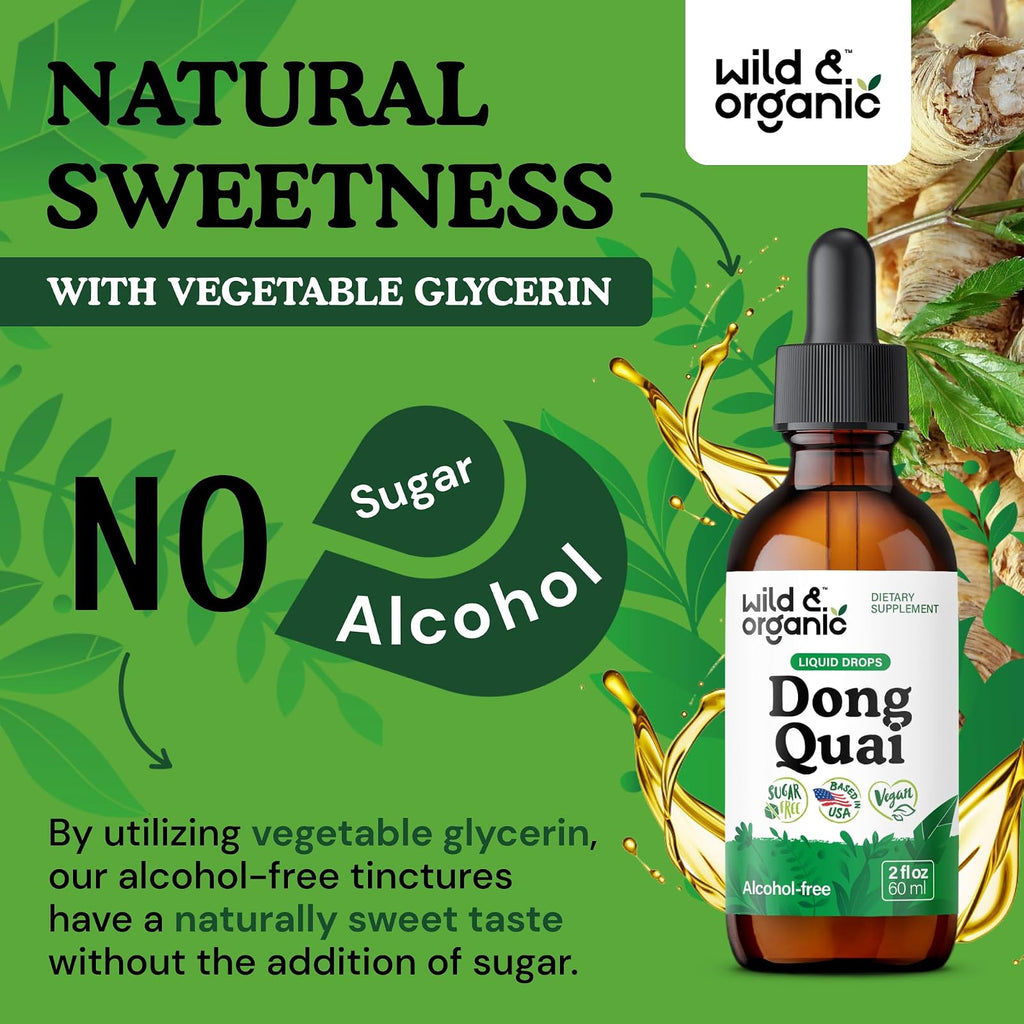 2 oz Wild & Organic Dong Quai extract