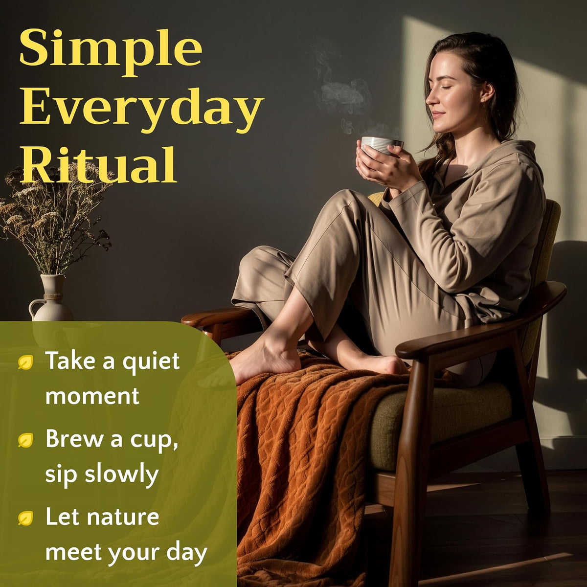 2 oz yarrow tea for wellness