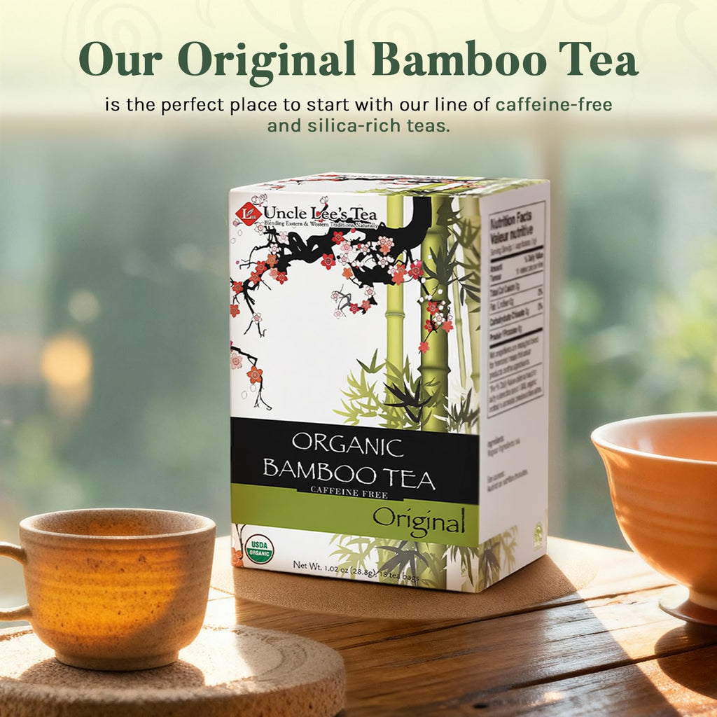 2-pack bamboo tea for everyday use