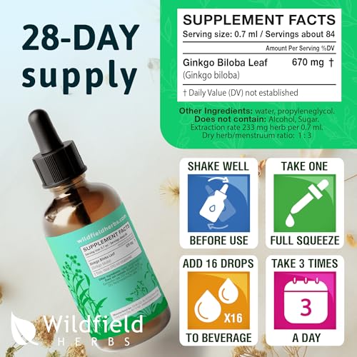 2-pack ginkgo biloba for daily use