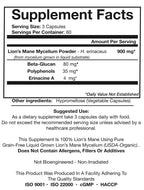 2-pack lion's mane supplement