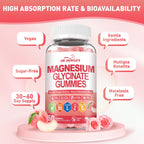 2-pack magnesium gummies for convenience