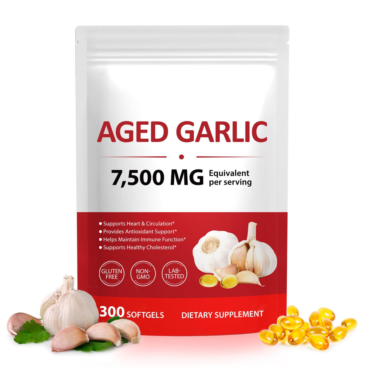 2 years aged garlic extract capsules