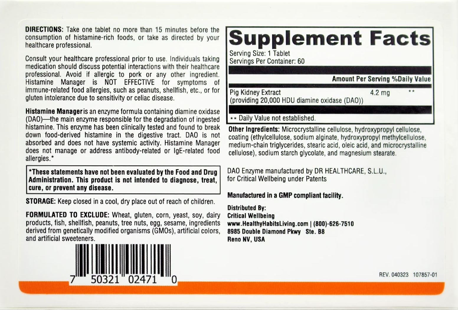 20,000 HDU digestive enzymes for gut health
