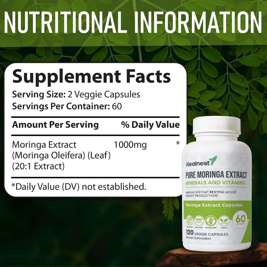 20:1 moringa extract benefits