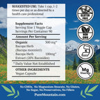 20% Bacosides Bacopa Monnieri supplement