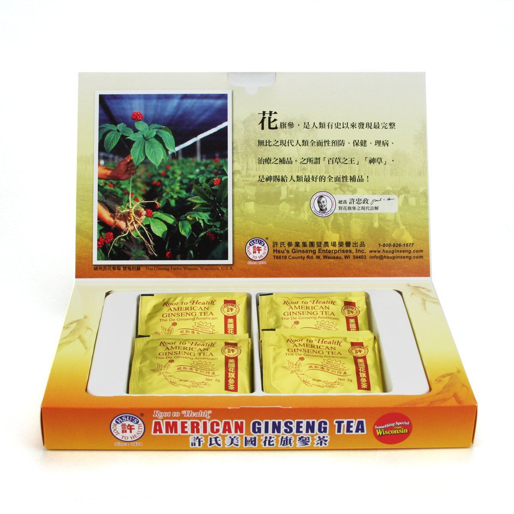 20 bags of ginseng tea