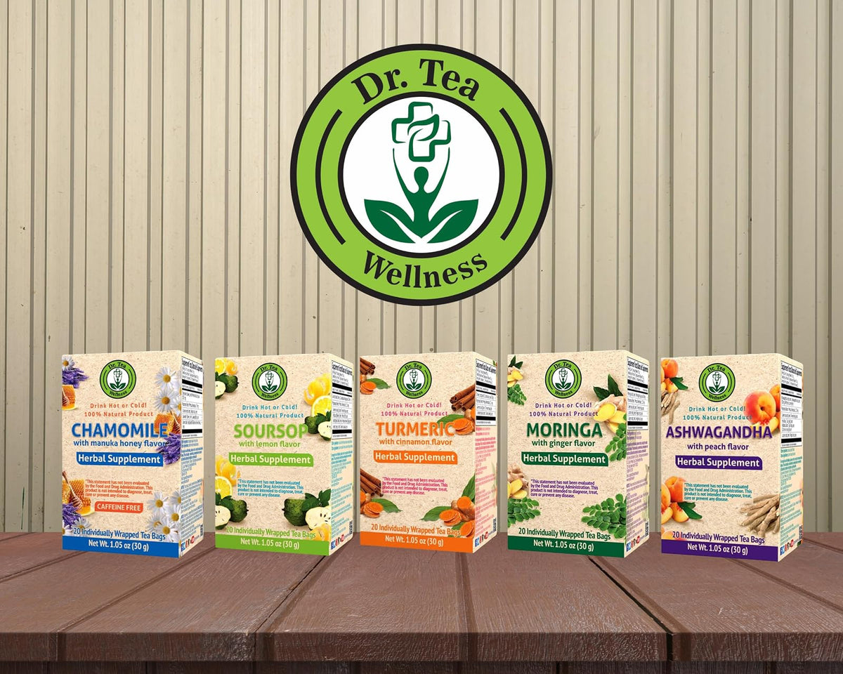 20 bags of herbal chamomile tea