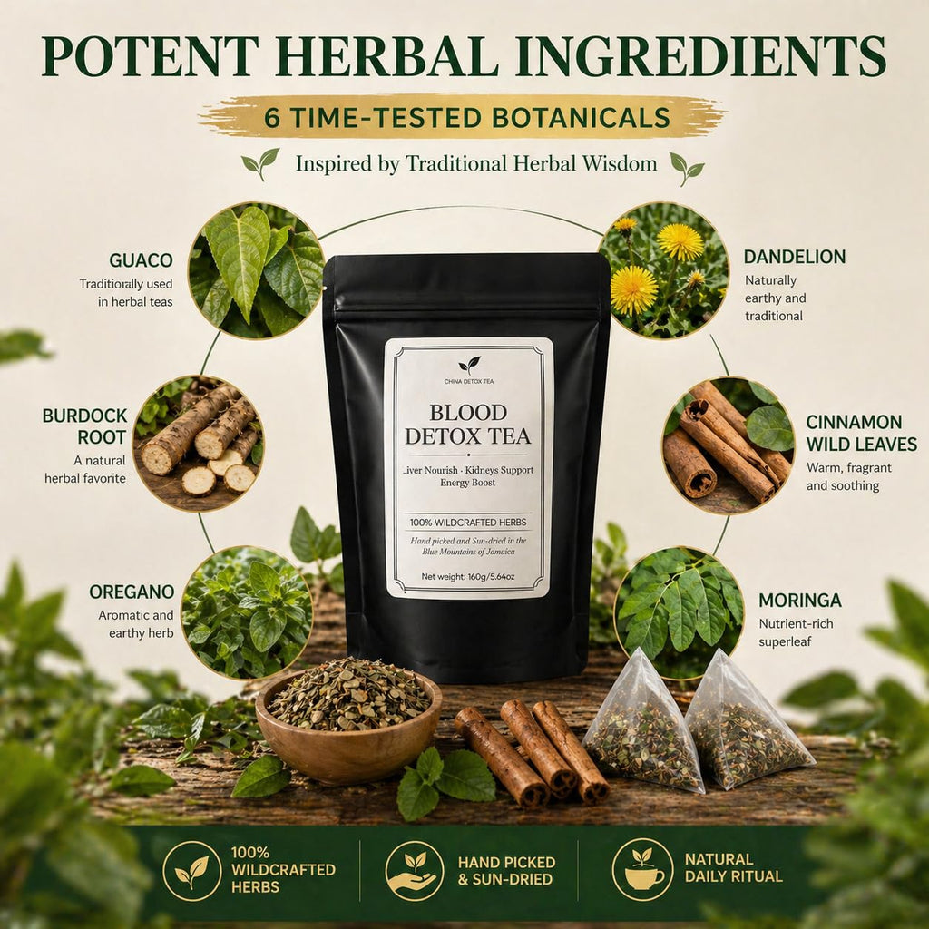 20 bags of herbal detox tea