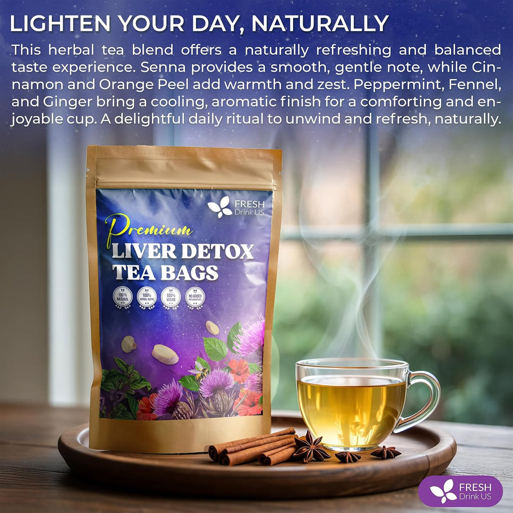 20 bags of herbal detox tea