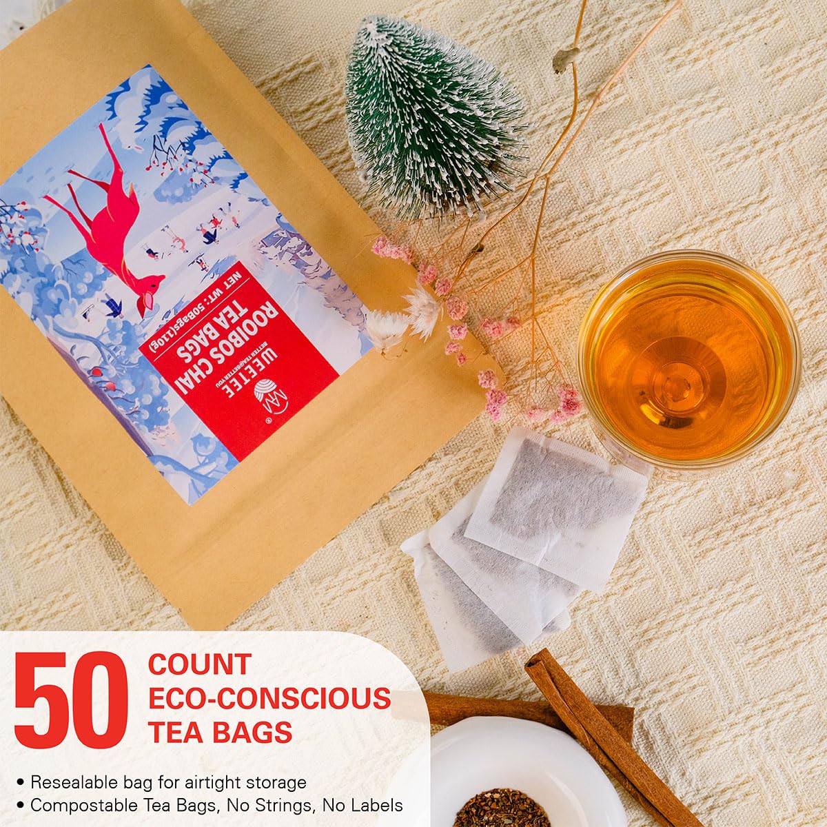20 bags of rooibos chai