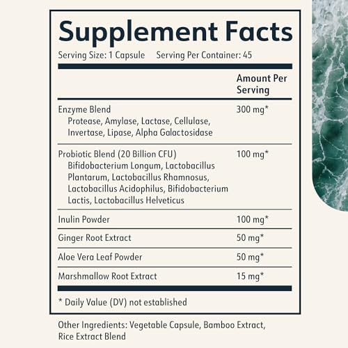 20 billion CFU daily probiotic capsules