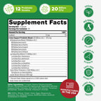 20 billion CFU probiotic capsules