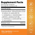 20 billion CFU probiotic supplement