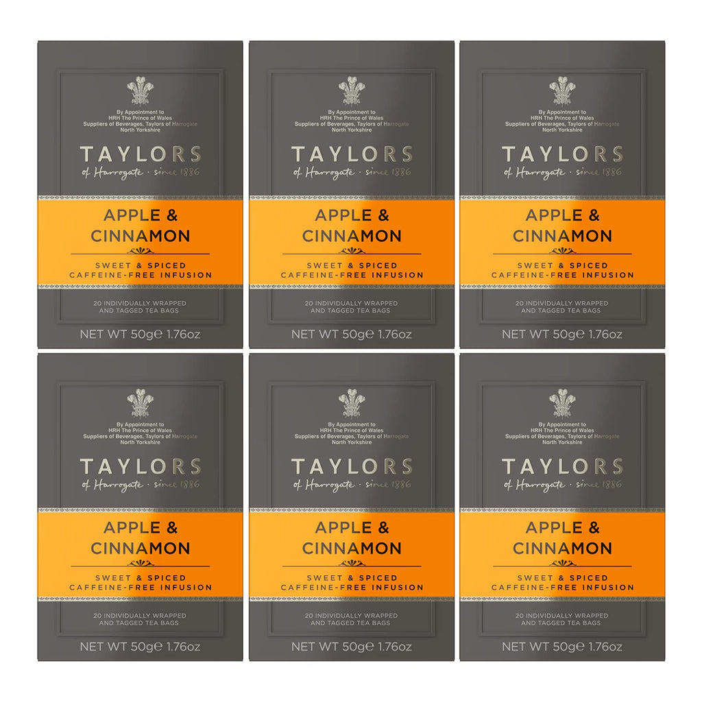 20 count apple cinnamon tea selection