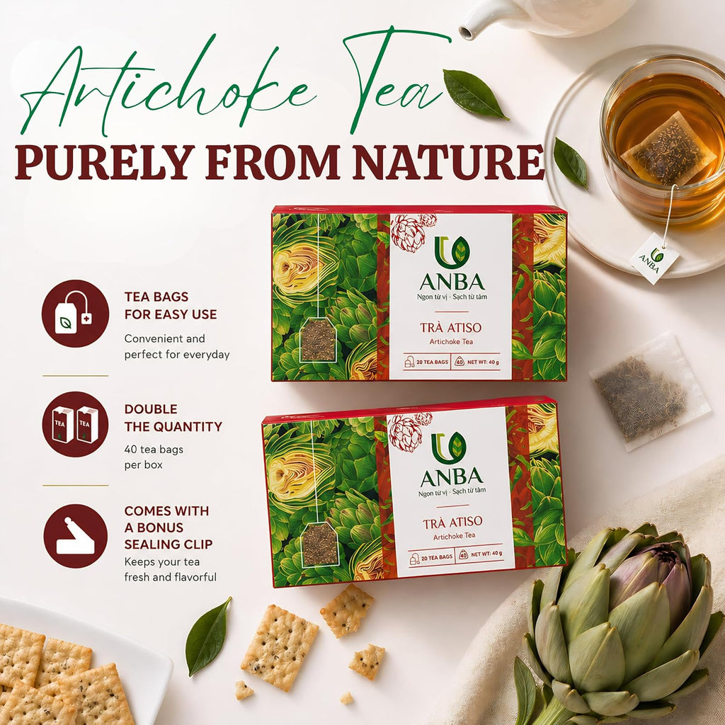 20 count artichoke tea bags