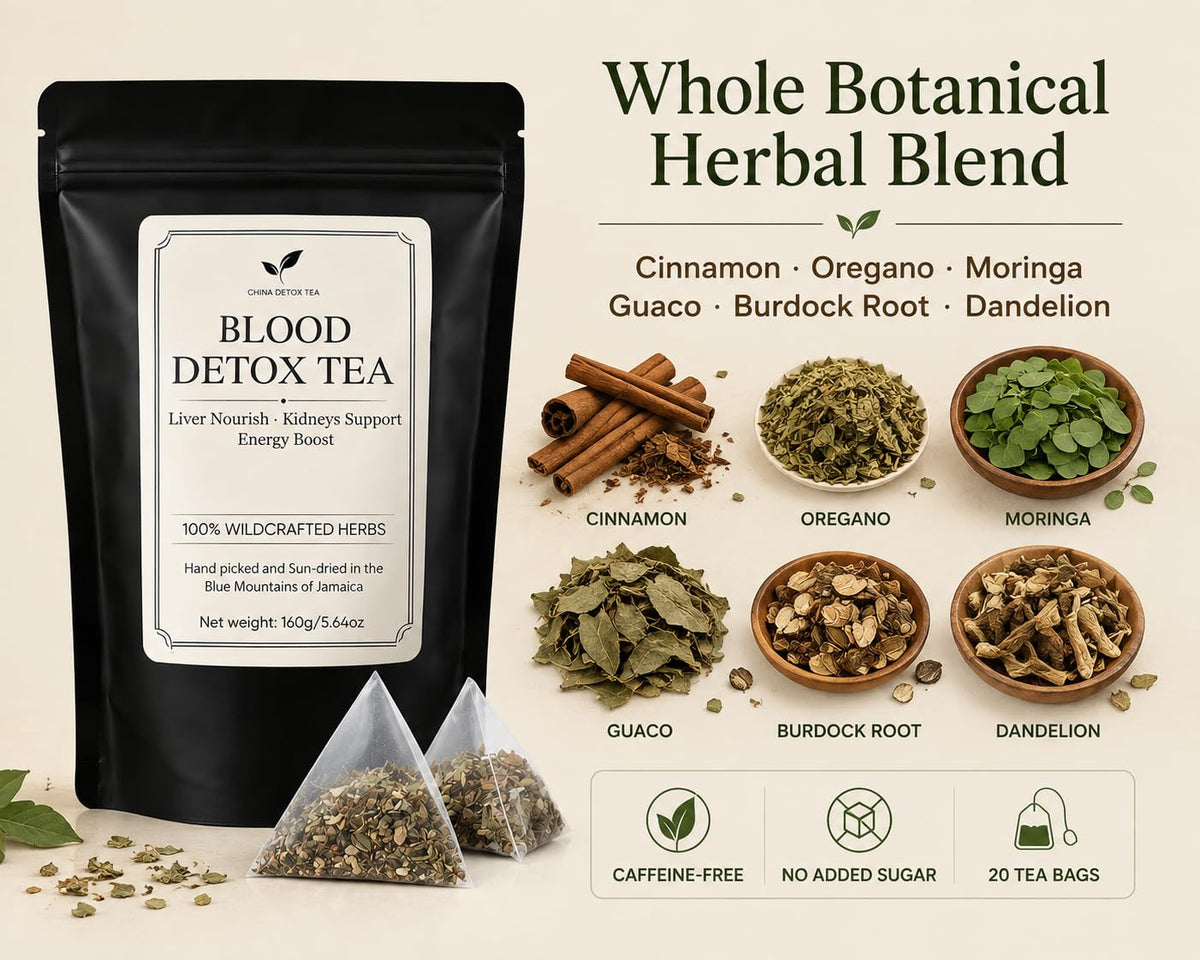 20 count blood detox tea bags