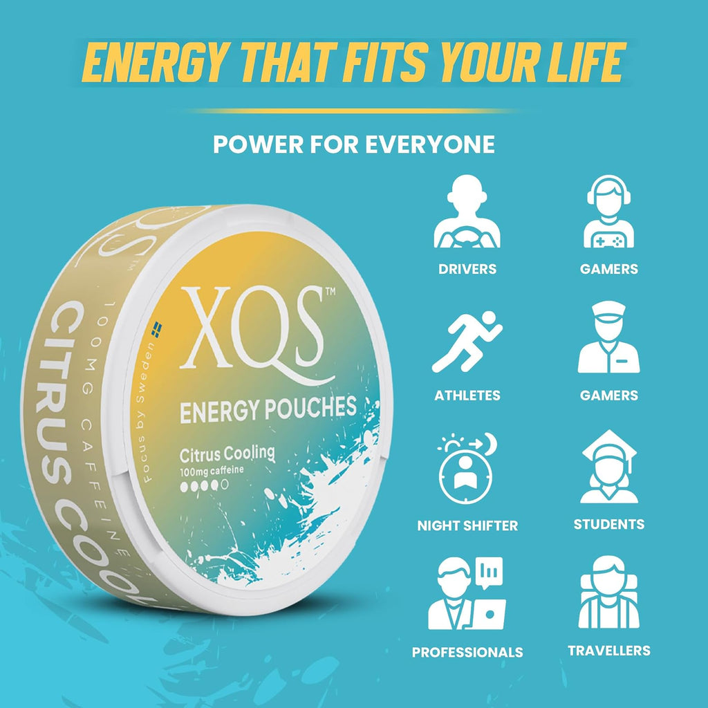 20 count caffeine pouches for athletes