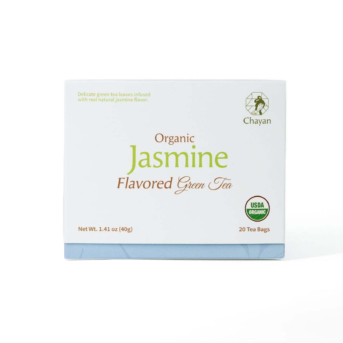 20 count jasmine green tea bags