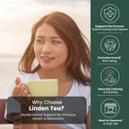 20 count Linden tea for relaxation