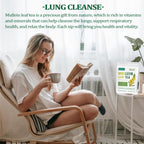 20 count mullein tea bags for convenience