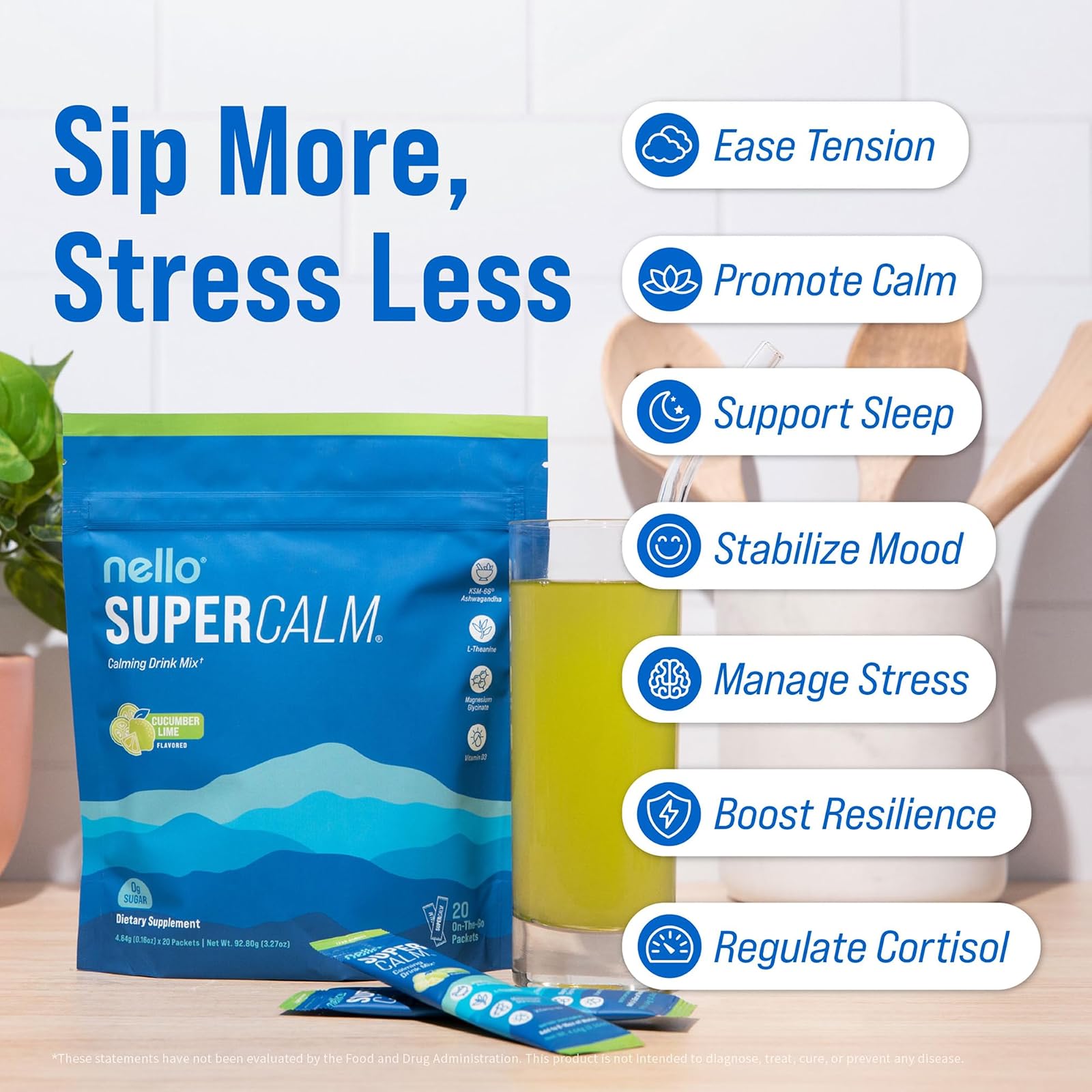 20 count Nello Supercalm packets
