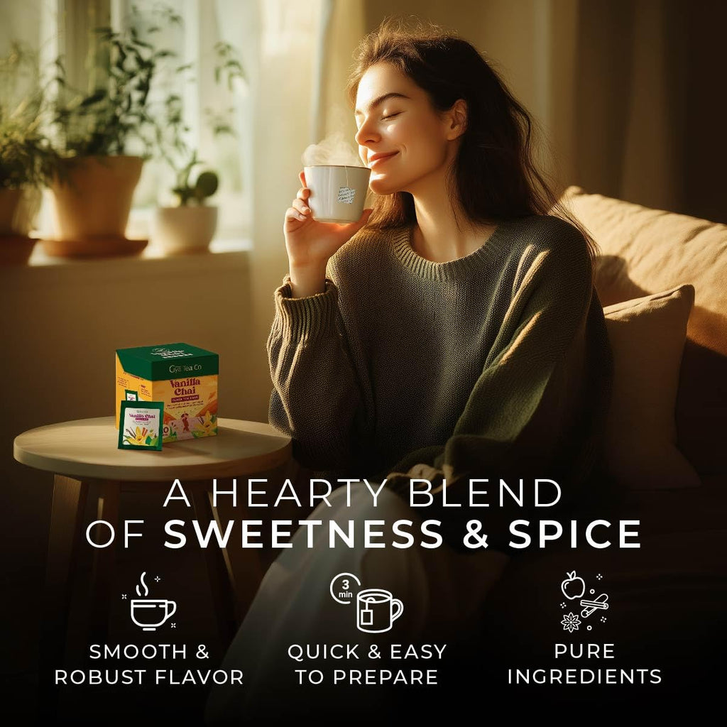 20 count vanilla chai tea bags