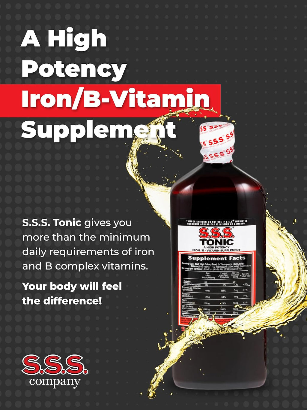 20 Fl Oz iron health boost
