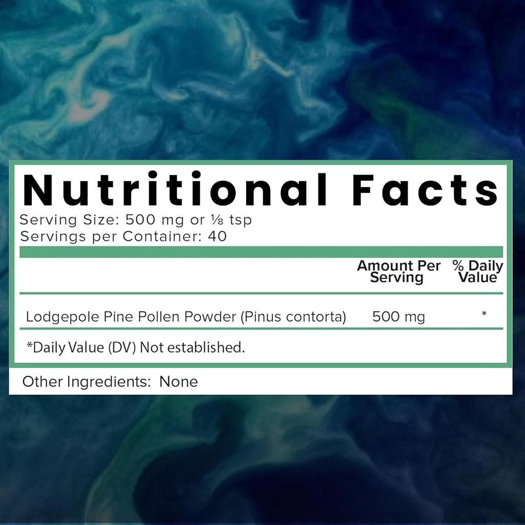 20 g pine pollen powder benefits