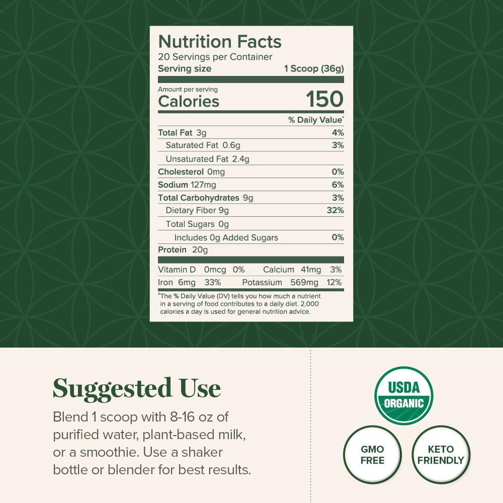 20 g protein per serving