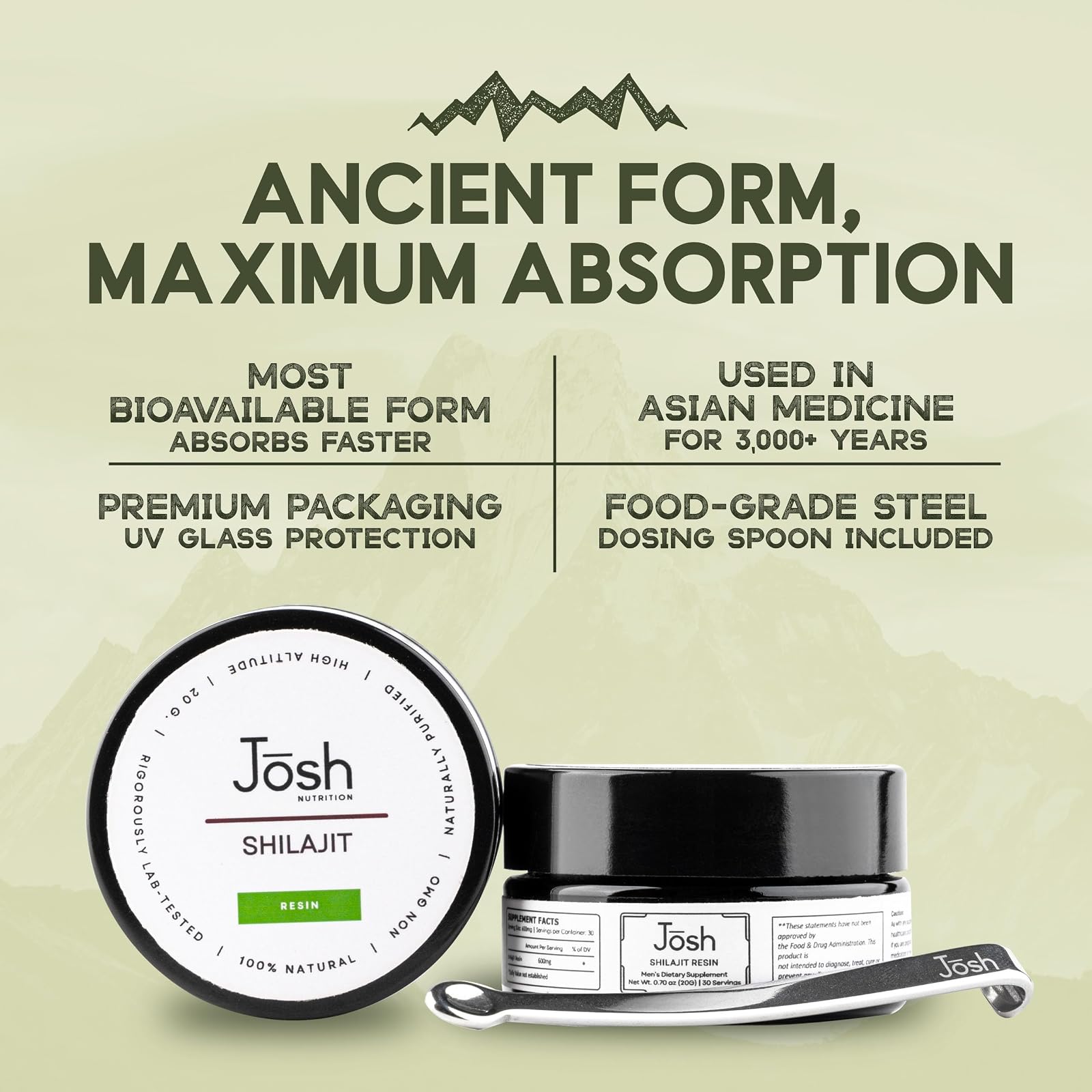 20 g Shilajit for daily use