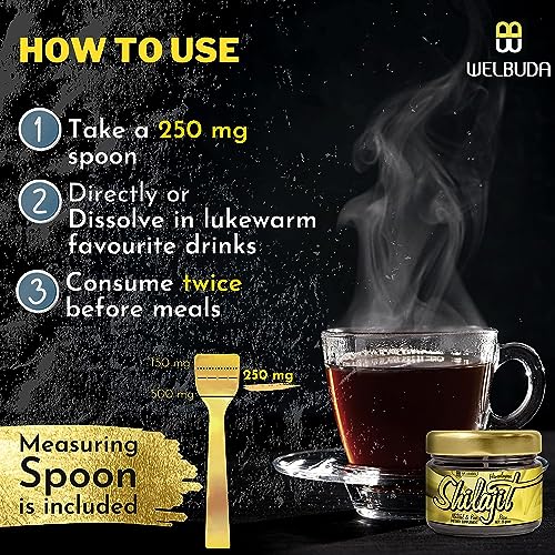 20 grams of pure shilajit resin