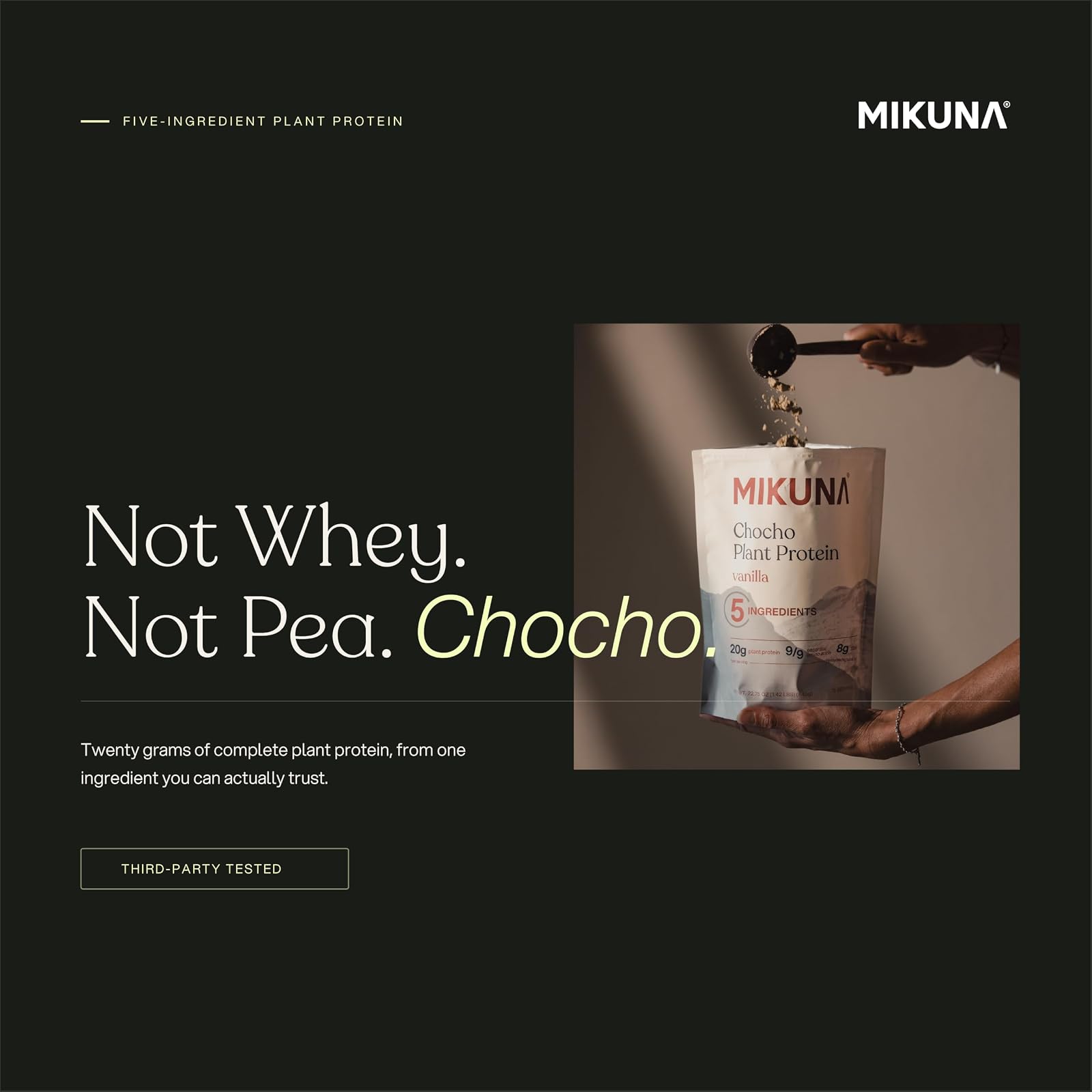 20 grams protein per serving